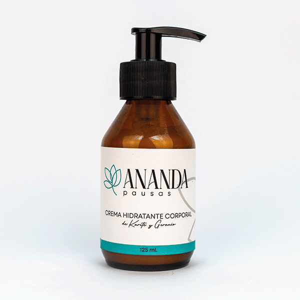 Crema hidratante corporal y de manos - Ananda Pausas - Aromaterapia boutique